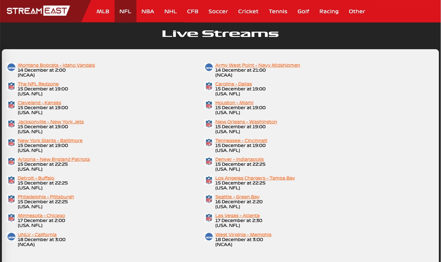SportsHub - Official Streams NBA, NFL, NFL, MMA, BOXING